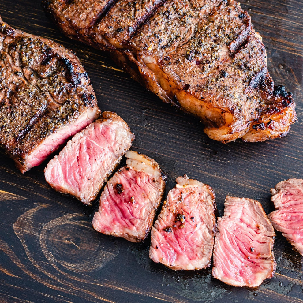 Dry-Aged New York Strip – North 36 Farms